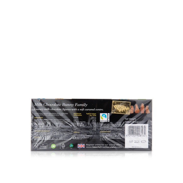 Beech's Chocolate Bunny Family 100g - Spinneys UAE