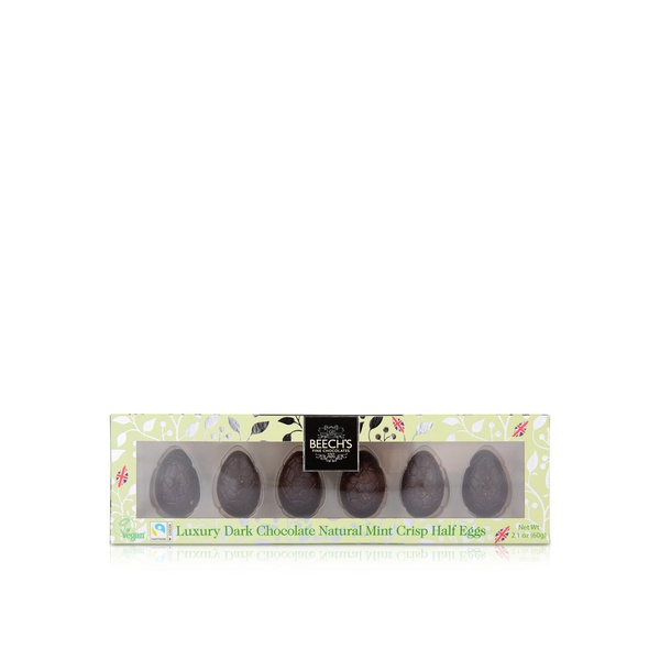 Beech's Dark Chocolate Mint Mini Half Eggs 60g - Spinneys UAE