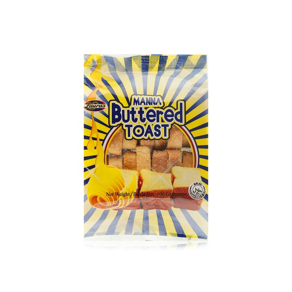 Laura's Manna Buttered Toast 100g - Spinneys United Arab Emirates