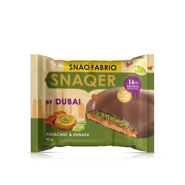 Snaq Fabriq Snaqer Pistachio Kunafa 45g - Spinneys United Arab Emirates