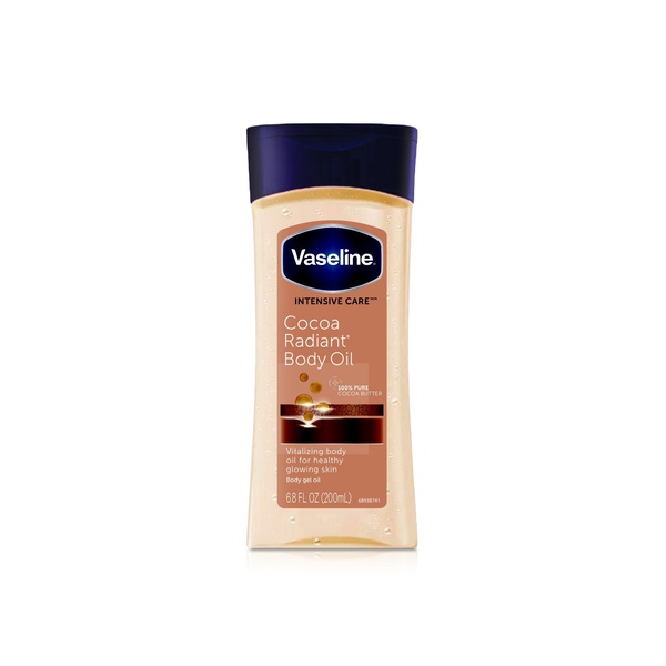 Vaseline Cocoa Radiant Body Oil 200 ml price in UAE | Spinneys UAE ...
