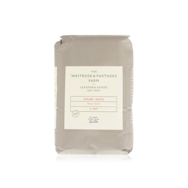 Waitrose Leckford Estate Strong White Bread Flour 1.5kg - Spinneys UAE