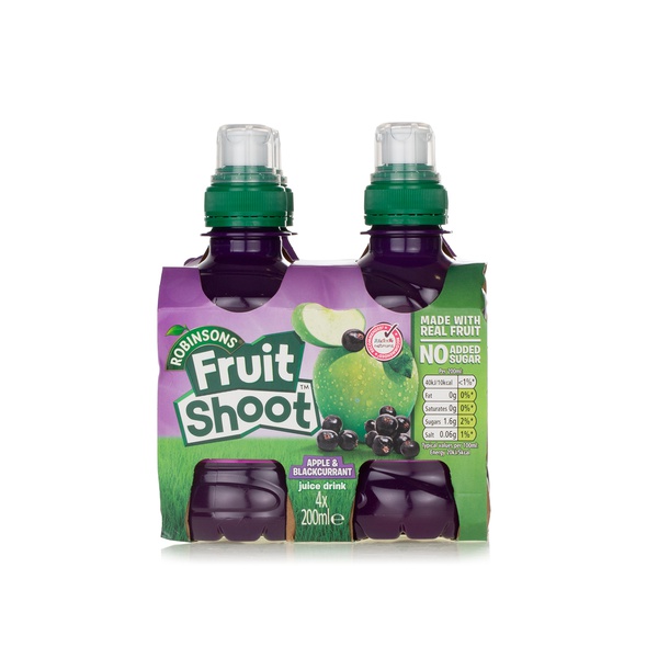 Robinson's Fruit Shoot Blackcurrant 200ml 4s - Spinneys UAE