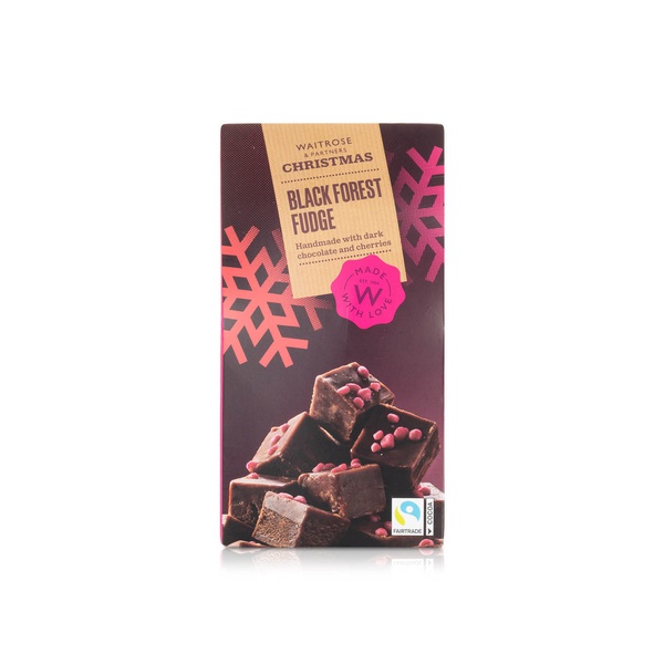 Waitrose Black Forest Fudge 130g