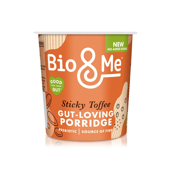 Bio & Me Sticky Toffee Porridge Pot 58g - Spinneys UAE