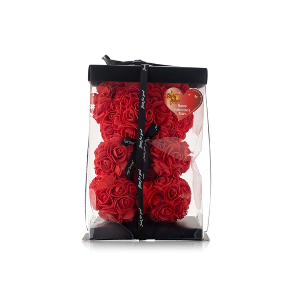 Party Magic Valentine Bear with Red Rose 25cm - Spinneys United Arab ...