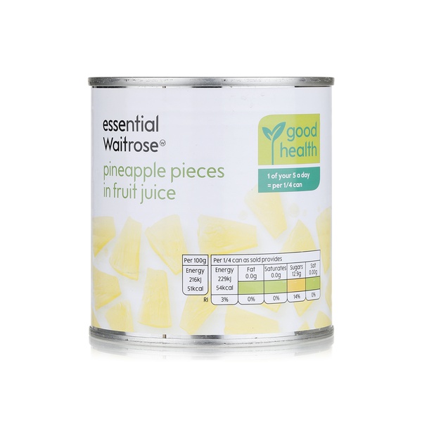 Waitrose Essential Pineapple Pieces in Juice 425g price in UAE ...