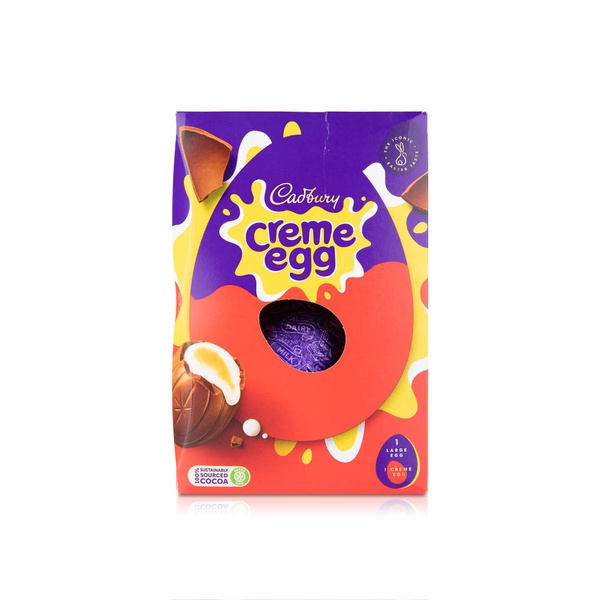 Cadbury Creme Egg Large Egg 195g - Spinneys United Arab Emirates