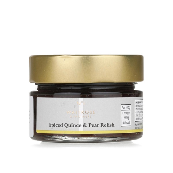 Waitrose No.1 Spiced Quince & Pear Relish 140g - Spinneys UAE