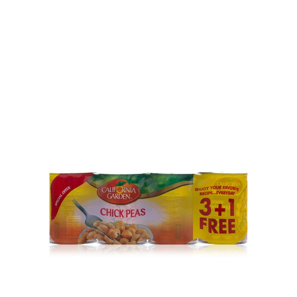 California Garden Chickpeas 400g x 4 - Spinneys UAE