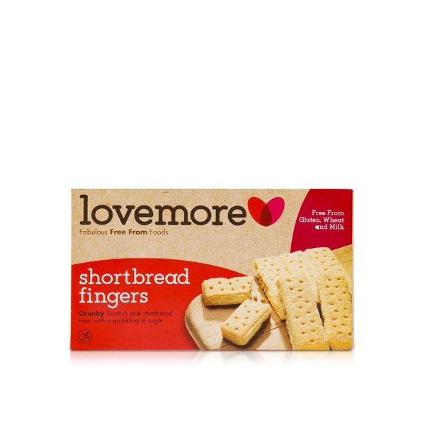 Lovemore Shortbread Fingers 125g Gluten-Free