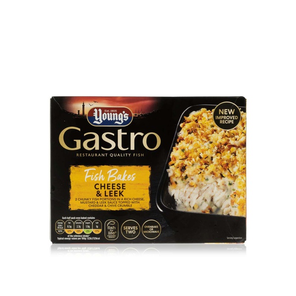 Youngs Frozen Gastro Fish Bakes Cheese And Leek 340G price in UAE ...