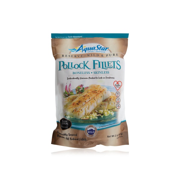 Aqua Star Frozen Pollock Fillets 907G price in UAE | Spinneys UAE ...
