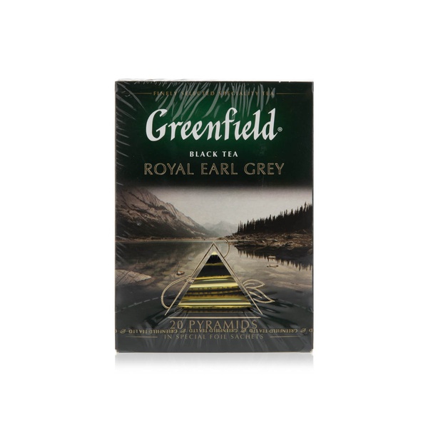 Greenfield Royal Earl Grey Black Tea x 20 - Spinneys UAE
