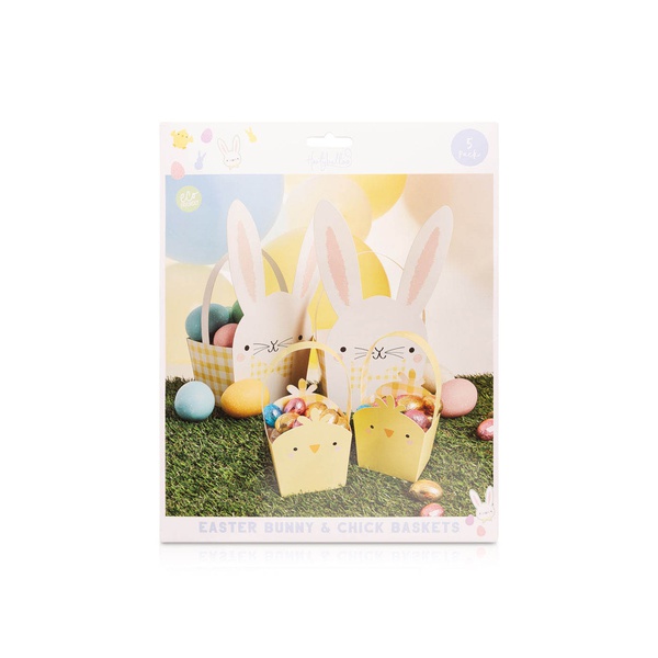 Hootyballoo Easter bunny and chick baskets 5 pack - Spinneys UAE