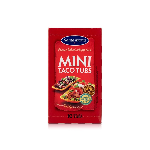 Santa Maria Mini Taco Tubs x 10 86g - Spinneys UAE