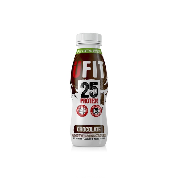 Ufit Chocolate Flavour High Protein Milkshake 330ml - Spinneys UAE
