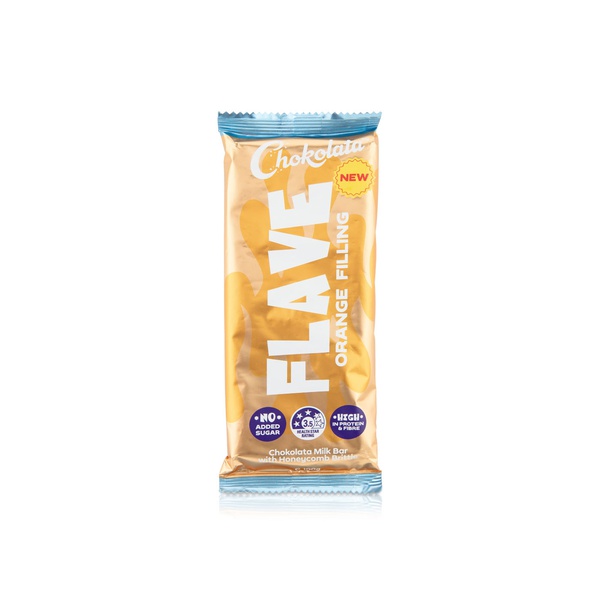 Flave Orange Filling Milk Bar 100g - Spinneys United Arab Emirates
