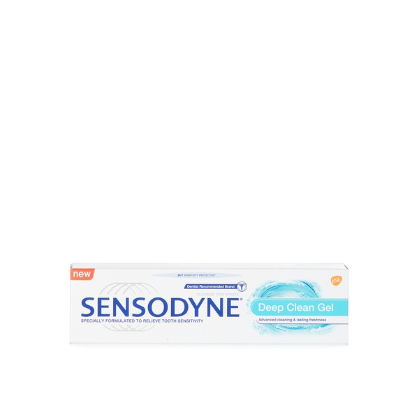 Sensodyne Deep Clean Gel Toothpaste 75ml - Spinneys UAE