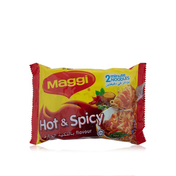 Nestle Maggi 2 Minute Noodles - Hot & Spicy 78g - Spinneys UAE