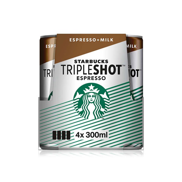 Starbucks Tripleshot Espresso 4 x 300ml - Spinneys UAE