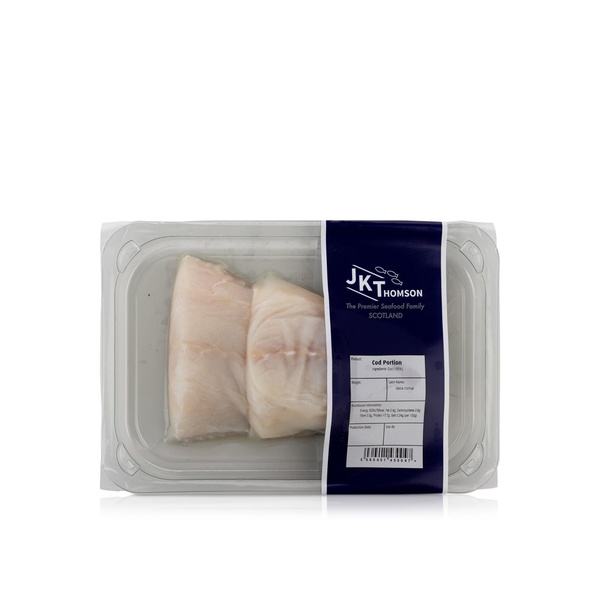 JK Thomson Frozen Cod Portions 300g
