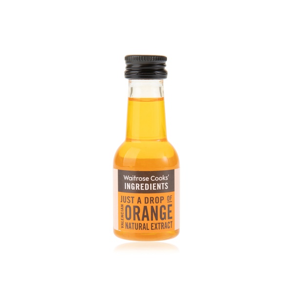 Waitrose Cooks' Ingredients Homebaking Valencian Orange Extract 38ml ...