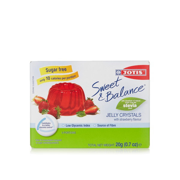 Jotis Sweet & Balance Strawberry Jelly 20g price in UAE | Spinneys UAE ...