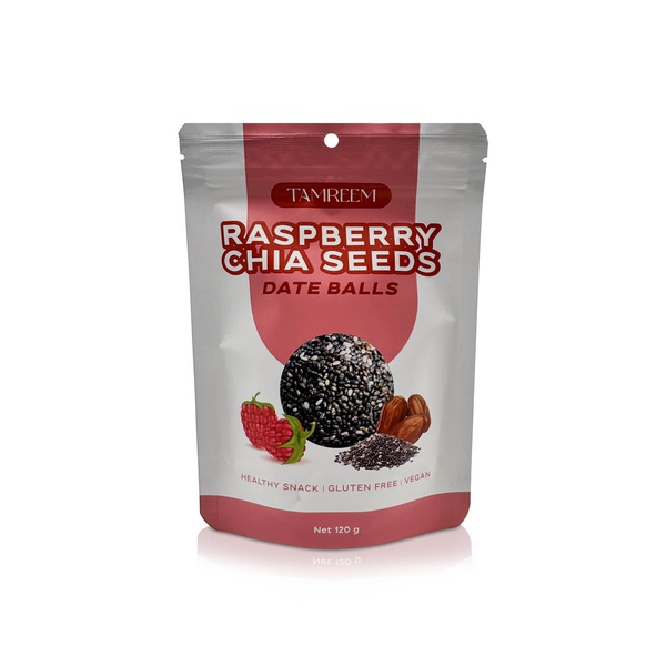Tamreem Raspberry Chia Date Balls 120g - Spinneys United Arab Emirates