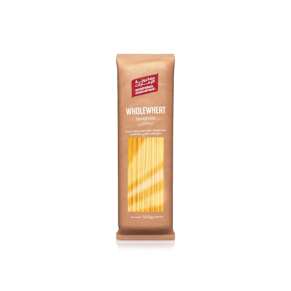 Emirates Macaroni Wholewheat Spaghetti 500g - Spinneys UAE