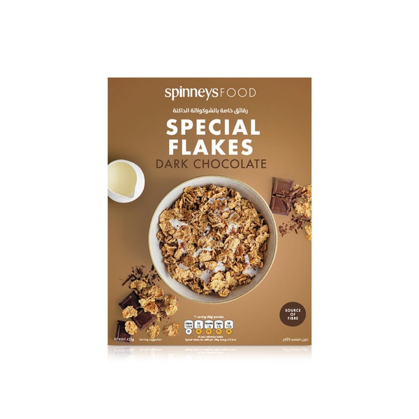 Spinneys Special Flakes Dark Chocolate 425g