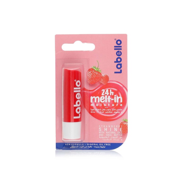 Labello Lip Balm Strawberry Shine 4.8g - Spinneys UAE