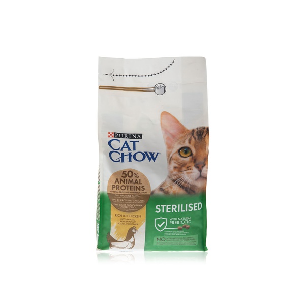 Purina Cat Chow Sterilised Chicken Dry Cat Food 1.5kg - Spinneys United ...