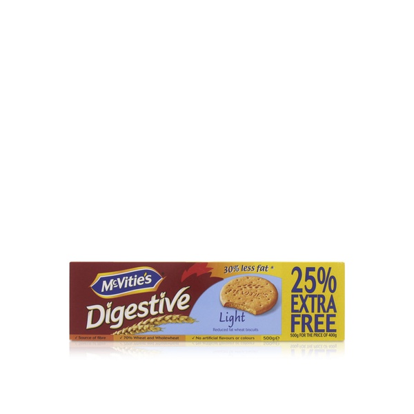 McVitie's Digestive Light 500g - Spinneys United Arab Emirates