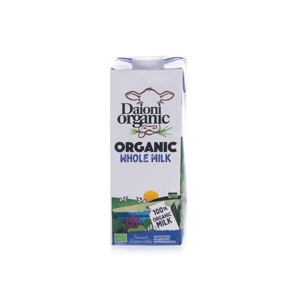 Daioni Organic Long Life Whole Milk 1 litre - Spinneys UAE