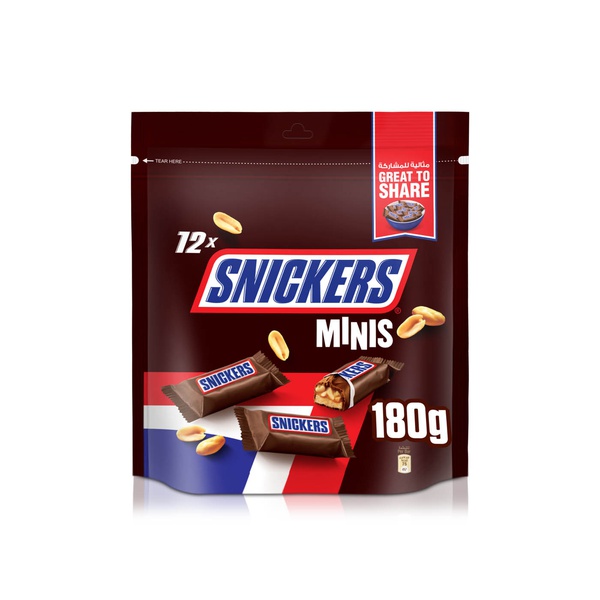 Snickers Minis 10 Pack 180g - Spinneys UAE