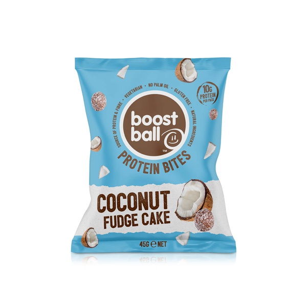Boostball Coconut Fudge Cake Protein Bites 45g - Spinneys UAE
