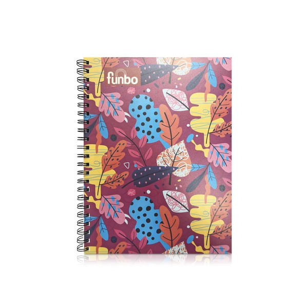 Fundo Notebook A4 Floraleaf 80 Sheets - Spinneys الإمارات العربية المتحدة