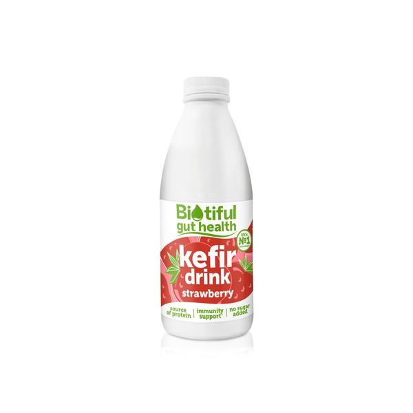 Biotiful strawberry kefir drink 1l - Spinneys UAE