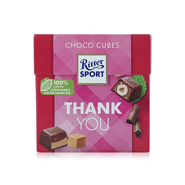 Ritter Sport Choco Cubes Thank You 176g - Spinneys UAE