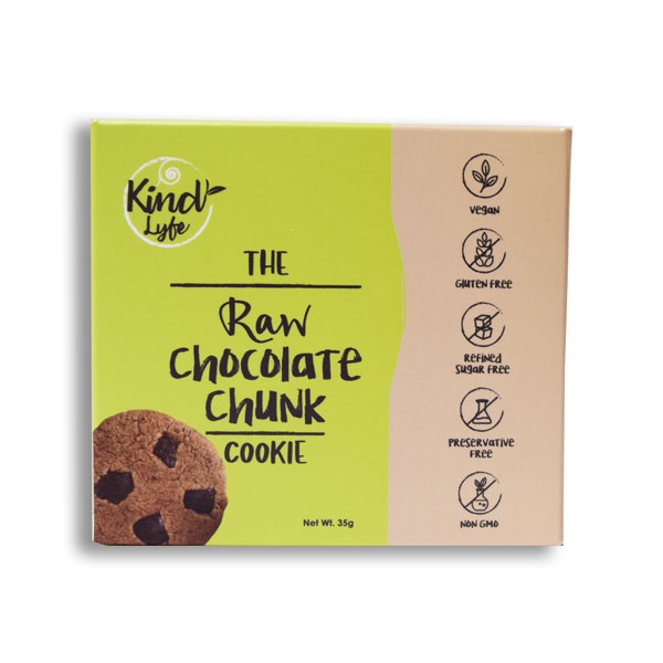 Kind Lyfe Chocolate Chunk Cookie 35g price in UAE | Spinneys UAE ...