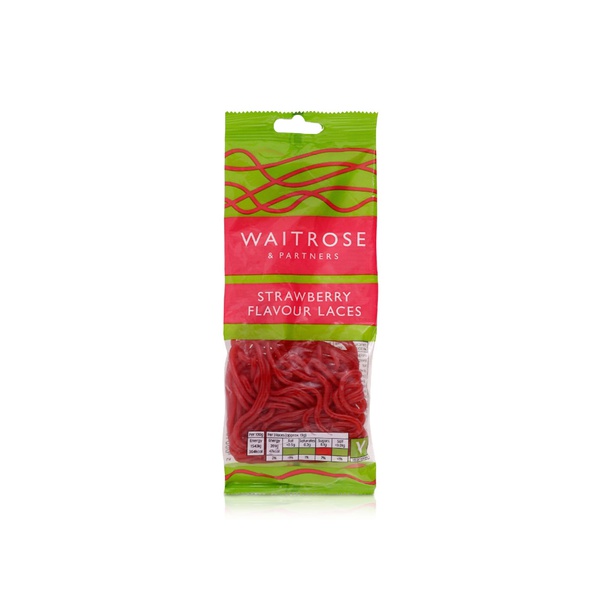 Waitrose Fizzy Strawberry Laces 65g - Spinneys UAE