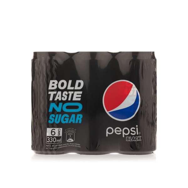 Pepsi Black raspberry cans 6 x 330ml price in UAE | Spinneys UAE ...