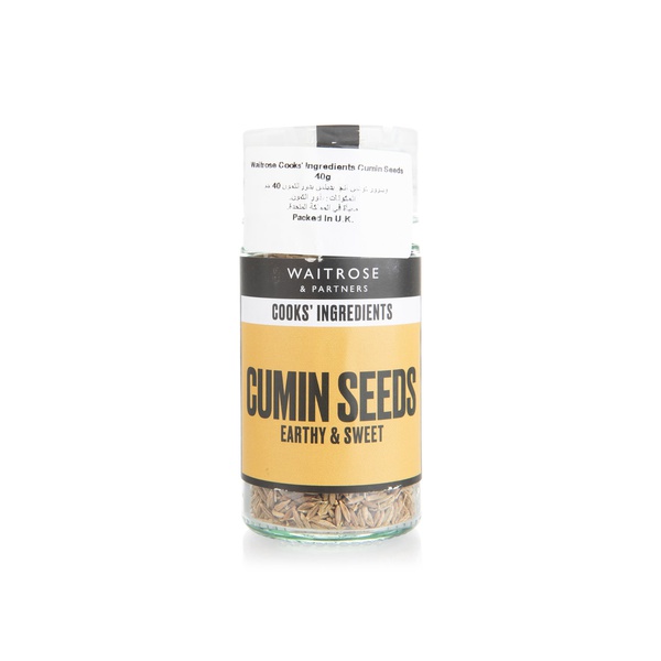 Waitrose Cooks' Ingredients Cumin Seeds 40g - Spinneys UAE