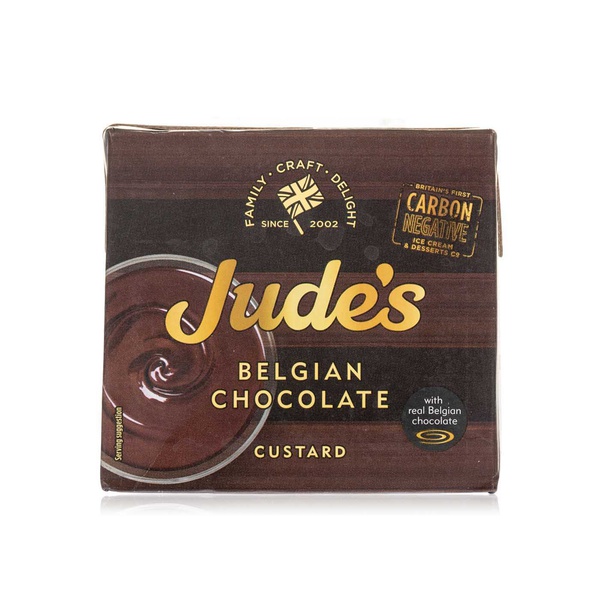 Jude's Belgian Chocolate Custard 500g - Spinneys United Arab Emirates