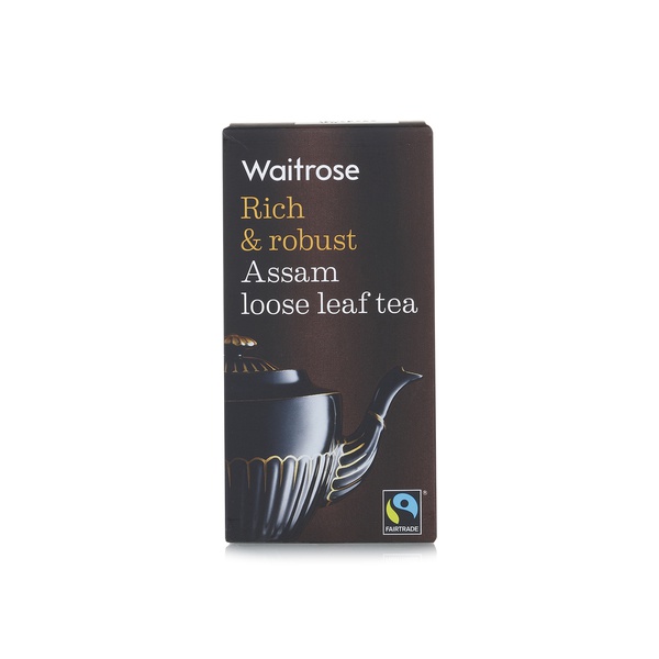 Waitrose Assam Loose Leaf Tea 125g - Spinneys UAE
