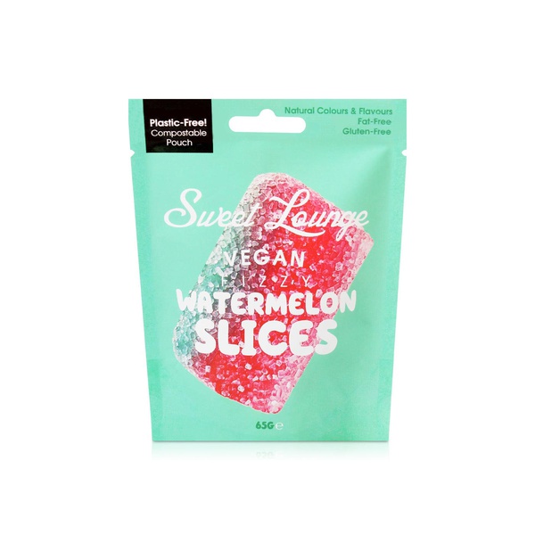 Sweet Lounge Vegan Fizzy Watermelon Slices 65g - Spinneys UAE