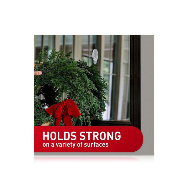 3m Command Medium Clear Hooks x 2 - Spinneys UAE