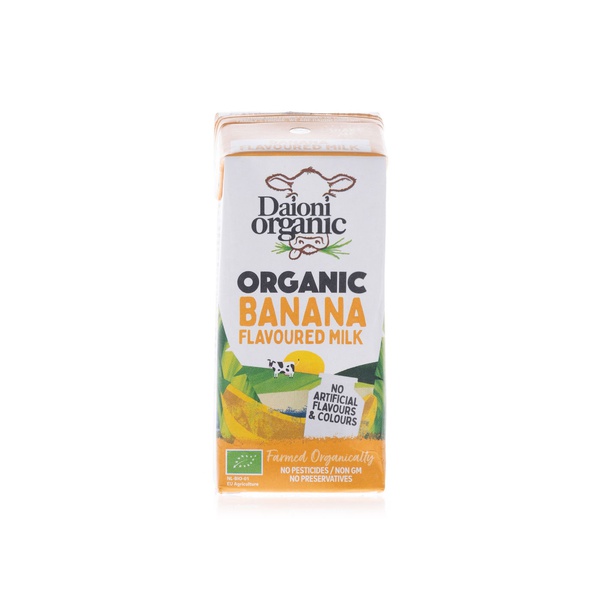 Daioni organic long life banana milk 200ml - Spinneys UAE