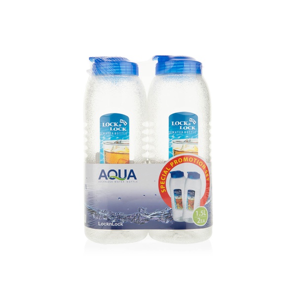 Lock & Lock water bottle 1.5l 2 pack - Spinneys UAE